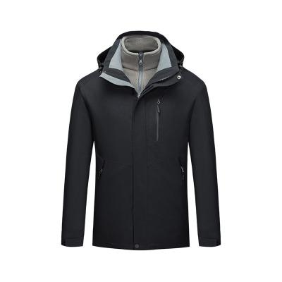 China Kleding Met een kap van het het Jasje Wind Thermische Leger van polyestermensen de Toevallige met Ritssluiting Te koop