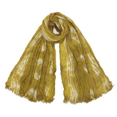 China wholesales fashion head hijab custom logo tassels women silk scarves zu verkaufen