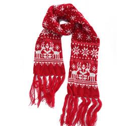 China Factory Supple Wholesale New Design Fashion Custom Winter Soft Business High Quality Knitted Tassel Soccer Scarf Te koop