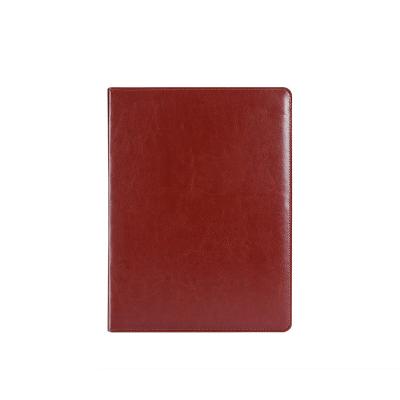 China Geschäftskonferenz-Dokumenten-Notizbuch Folio prägeartiges Material PU-A4 zu verkaufen