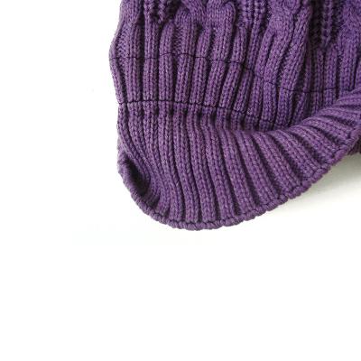 Cina Il cavo unisex dell'OEM tricotta l'acrilico tricotta il cappello per l'inverno in vendita