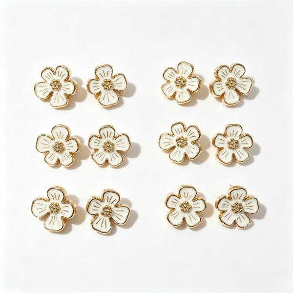 Quality Polished Flower Diamond Shoe Line Fits Most Ladies Shoes Straps Beautiful For Footwear for sale