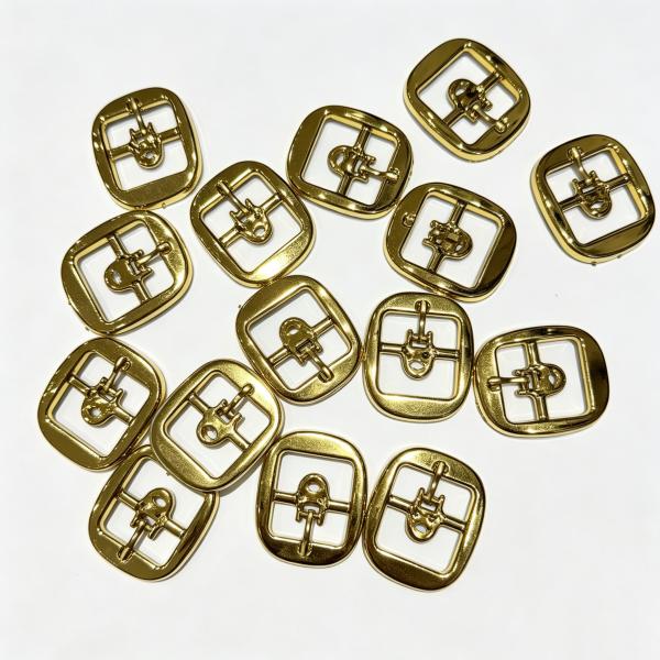 Quality Vintage Style Diamond Buckles Polished Finish For Designers Focused On Classic for sale
