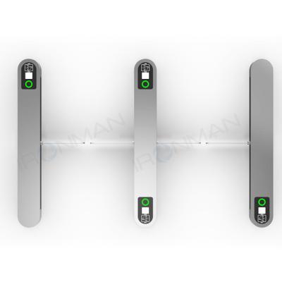China Pedestrian Security Speed Gate Turnstile 1100mm Channel Width For Indoor for sale
