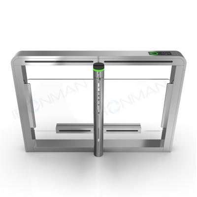 China Stainless Steel Speed Gate Turnstile 600mm Channel Width For Library / Hoverport for sale