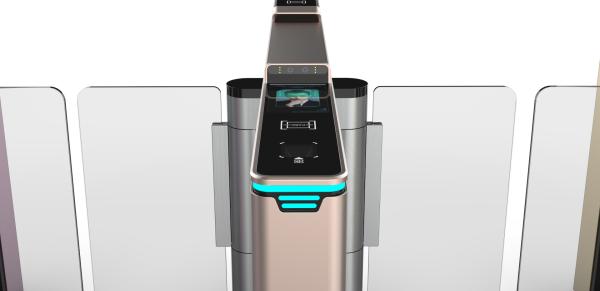 Automatic Fast Speed Gate Swing Barrier Turnstile With RIFD Access Control System