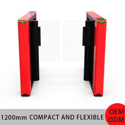 China Stainless Steel Turnstile Speed Gate Remote Control Indoor Office Anti Tailgating Fast Exit High Security RFID for sale