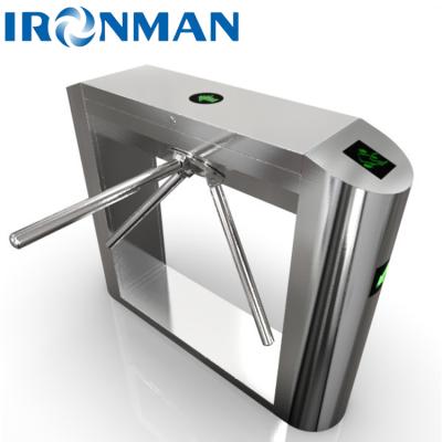 China SUS304 Half Height Turnstile Access Control Security Turnstile Gate With Face Recognition for sale