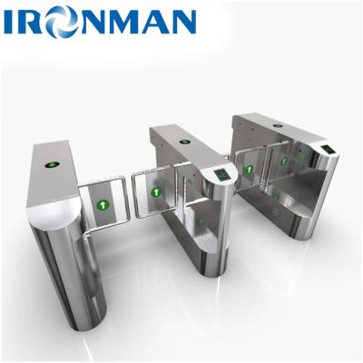 China Full Automatic Fingerprint Turnstile Biometric Access Control ESD Turnstile Gate System for sale