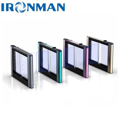 中国 SPCC 埋め込み顔認識 歩行者 ターンスタイル ゲート アルミ合金 マテリア 販売のため