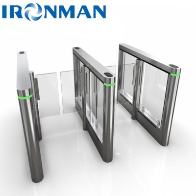 China Door Access Speed Gate Turnstile SUS304 Box With ID / IC Card for sale
