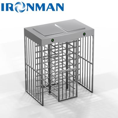 China CE Approved Single Passage Full Height Turnstiles Entrance Security System for sale