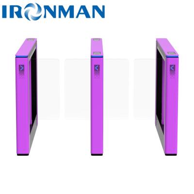 中国 オフィス・ジムビル スイングバリア ターンタイル 6ペア IRセンサー 解錠時間 0.2s 交通速さ 35人/分 販売のため