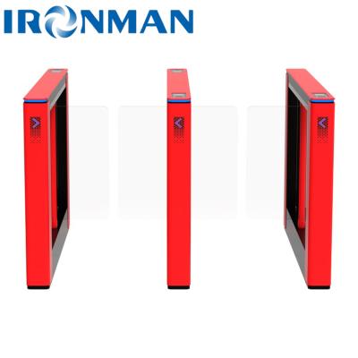 中国 ホテル政府庁舎用アルミニウム合金製レッドリーフスイングバリアゲートターンstile 販売のため