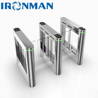 中国 アークの病院のための小さい振動ゲートの回転木戸1400*180*1020mmの金属の回転木戸AC220V 販売のため