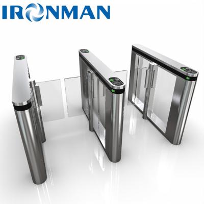 China Library Security Swing Turnstile Gate Rfid Card Reader Security Turnstile Gate for sale