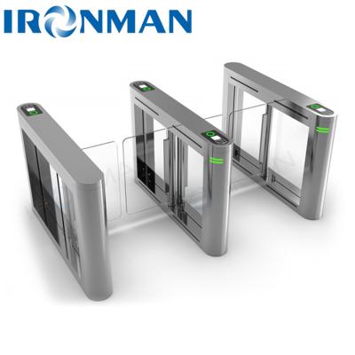 China Swing Arm Fastlane Speed Gates Ensures Smooth Entry In Busy Pedestrian Areas for sale