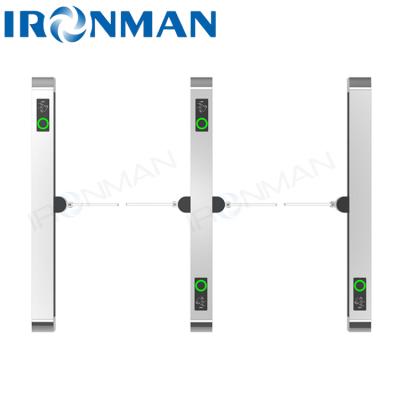 China RFID High Efficiency Access Control Pedestrian Barrier Gate Fast Speed Swing Turnstile for sale