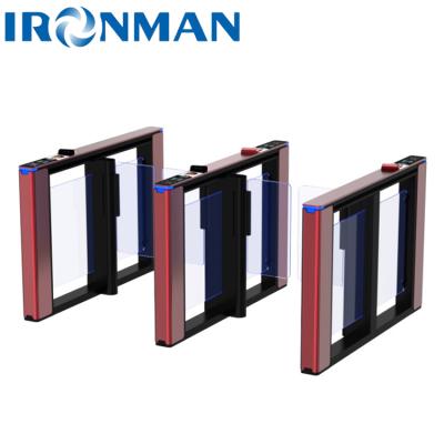 China Brushless Motor Speed Gate Turnstile Qr Code Reader For Gyms Stadium for sale