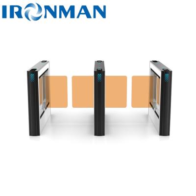China IM.XS02 Aluminum Alloy Swing Barrier Gate Turnstile For Office Building Security Gates for sale