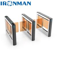 China Swing Barrier Gate Access Control Turnstile with RFID Reader 1400mm 1000mm for Gym for sale