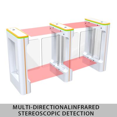 China Compact Swing Gate Turnstile: Built-in Passage Indicator, Value-for-Money for Malls for sale