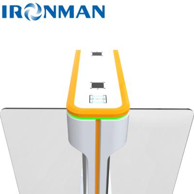 China Space Saving Swing Gate Turnstile With Visible Direction Sign High Cost Performance Ideal For Factory Staff Access Control for sale