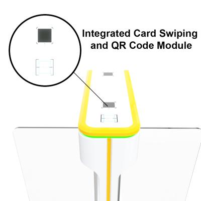 China Kompaktes Design Schwingtor Platz spart Fußgängerzugriff für kleine Bürogeschäfte zu verkaufen