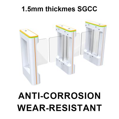 China Kompaktes Design Schwingtor Platz spart Fußgängerzugriff für kleine Bürogeschäfte zu verkaufen