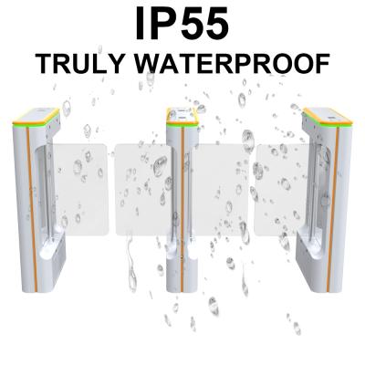 China Kompaktes Design Schwingtor Platz spart Fußgängerzugriff für kleine Bürogeschäfte zu verkaufen