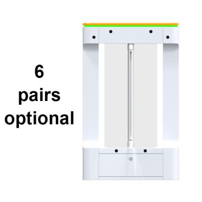 China Small Swing Gate Turnstile Traffic Indicator Cost-Effective Retail-Suitable Easy Maintenance for sale
