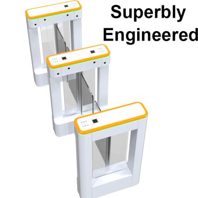 China Small Swing Gate Turnstile Traffic Indicator Cost-Effective Retail-Suitable Easy Maintenance for sale