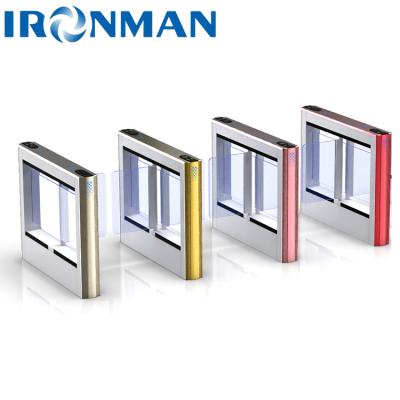 中国 歩行者ゲートのアクセス制御 サーボモーター スイングバリア オプティカル スイングターンスタイル 販売のため