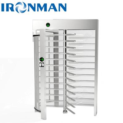 China Security Baffle Gate Turnstile , Prison Turnstiles 40 Persons/Min 1 Year Warranty for sale