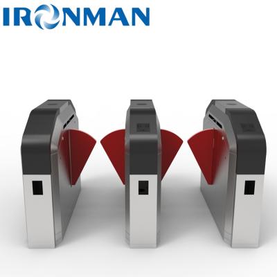 China Smart Fingerprint Access Control Flap Turnstile Entrance Pedestrian Turnstile for sale