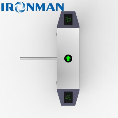 China SUS304 Control de acceso de seguridad Puerta giratoria de trípode Modo semiautomático de entrada en venta