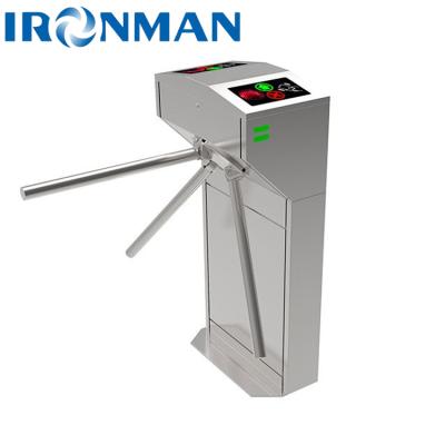 수직 삼각기 턴스틸 게이트 보안 입구 RFID IC 카드 리더와 작동