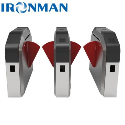 China Puerta de entrada de la biblioteca con barrera, girosilla, 110 ~ 220AC Puerta de entrada sin cepillos, funciona con sistema de seguridad de acceso con tarjeta en venta