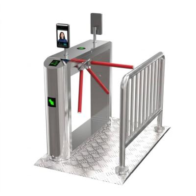 China Industrial-Grade Tripod Turnstile Gate and Durable Three-Arm Turnstile for High-Traffic Access Control for sale