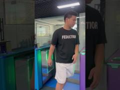 Pedestrian Turnstile Gate Speedy Entrance System  Gate Speed for Office Building Entry Management