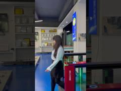 Anti-pinch Design Automatic QR Code Reader Speed Barrier Gate For Universal Speed Gate