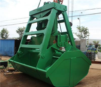 Cina Secchio telecomandato della gru a benna della gru 25T della piattaforma per la nave da carico in serie 6cbm - 12 CBM in vendita
