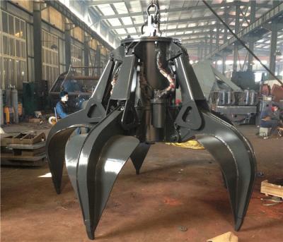Cina Le elettro gru a benna idrauliche/scorza d'arancia del residuo della scorza d'arancia del multi petalo attacca in vendita