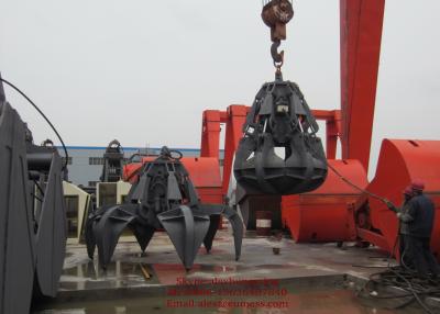 Cina Gru a benna idraulica elettrica della ferraglia della scorza d'arancia di sicurezza e del bene durevole per il ferro dei rifiuti metallici del residuo in vendita