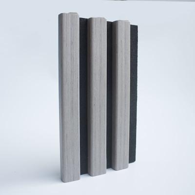 Cina Un ufficio assorbente rivestito di 3 dei lati della stecca di legno 600X3000X21mm di applicazione corridoi della sala riunioni in vendita