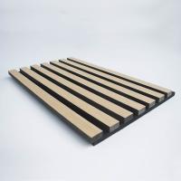China Harmless Flameproof Wall Slat Wood Panel Multiscene For Corridors for sale