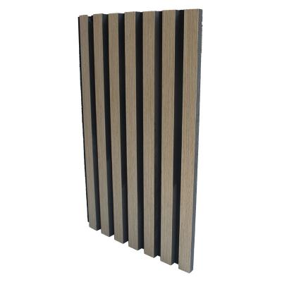 Cina ANIMALE DOMESTICO del MDF ignifugo dei pannelli acustici di legno della stecca della parete dei corridoi dello SGS in vendita
