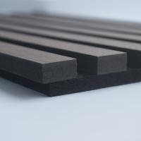 China Odorless Wooden Acoustic Slat Wall Panel Multipurpose Fireproof for sale