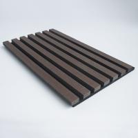 China Odorless Wooden Acoustic Slat Wall Panel Multipurpose Fireproof for sale