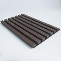 China Odorless Wooden Acoustic Slat Wall Panel Multipurpose Fireproof for sale